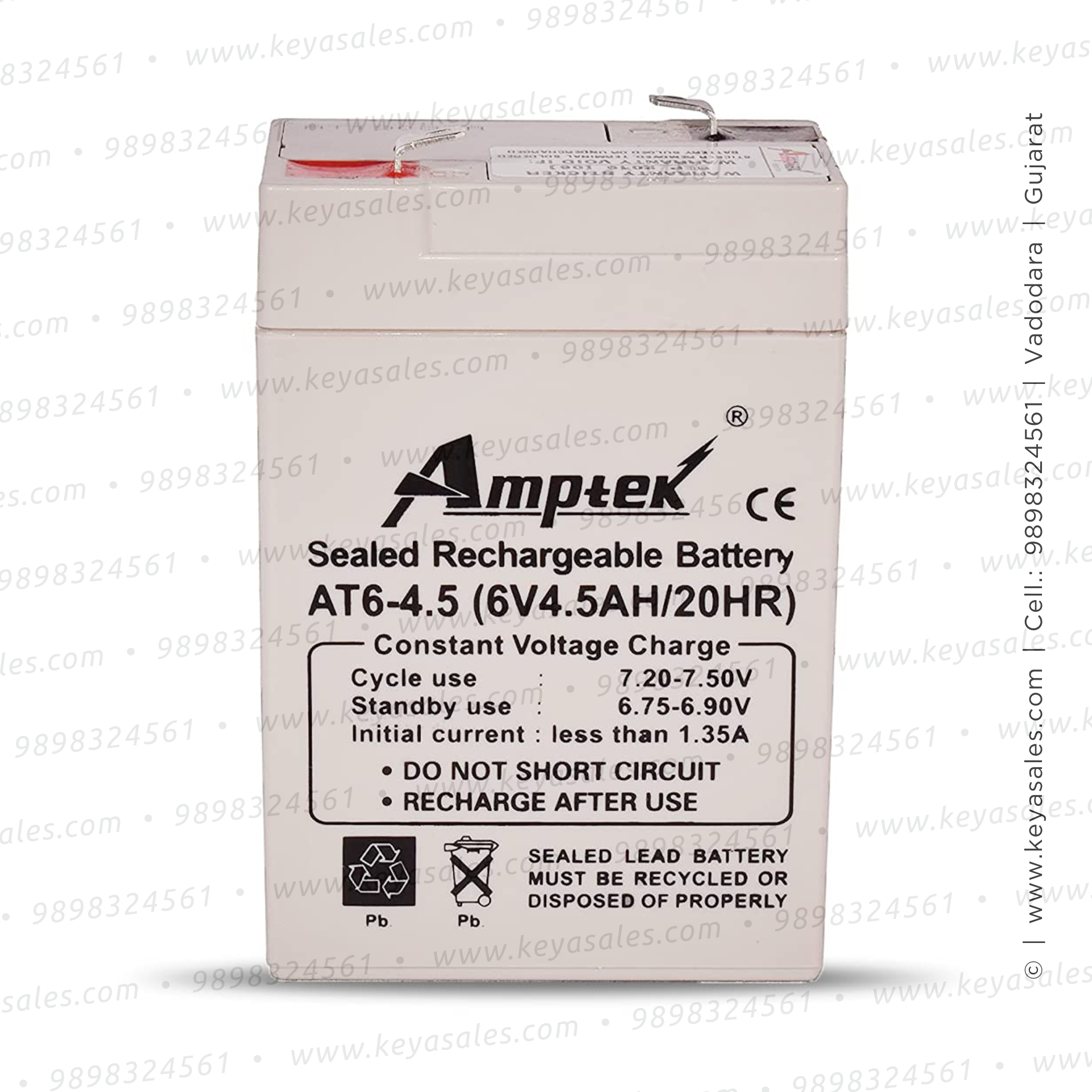 The Ultimate Guide to Ampteks 6v 4.5Ah Sealed Rechargeable Battery